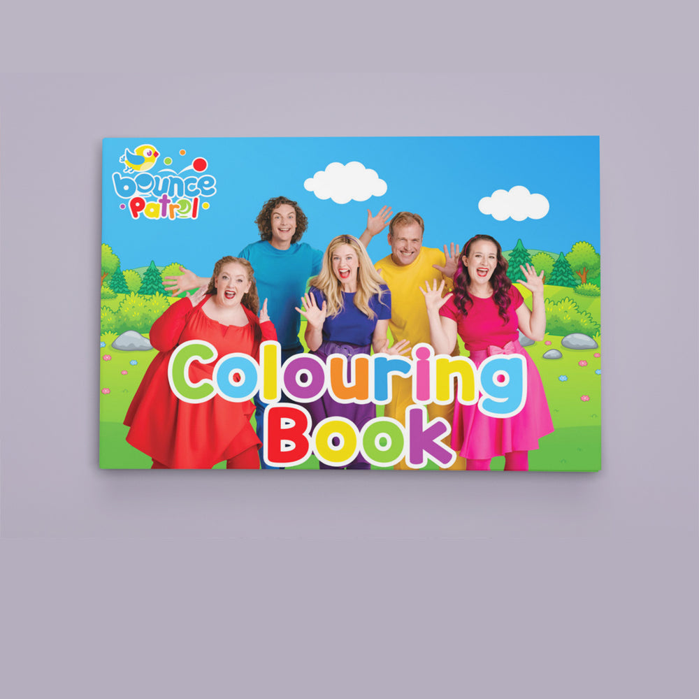 Bounce Patrol Colouring Book! · Bounce Patrol